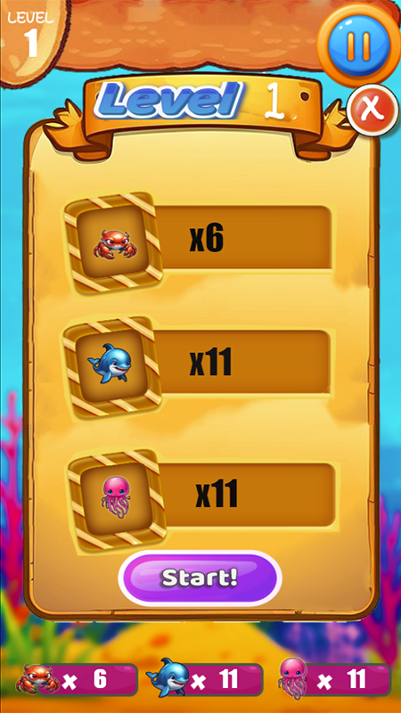 Sea Life Shuffle - HTML5 Construct3 Game by Otam-Games-Studio | CodeCanyon